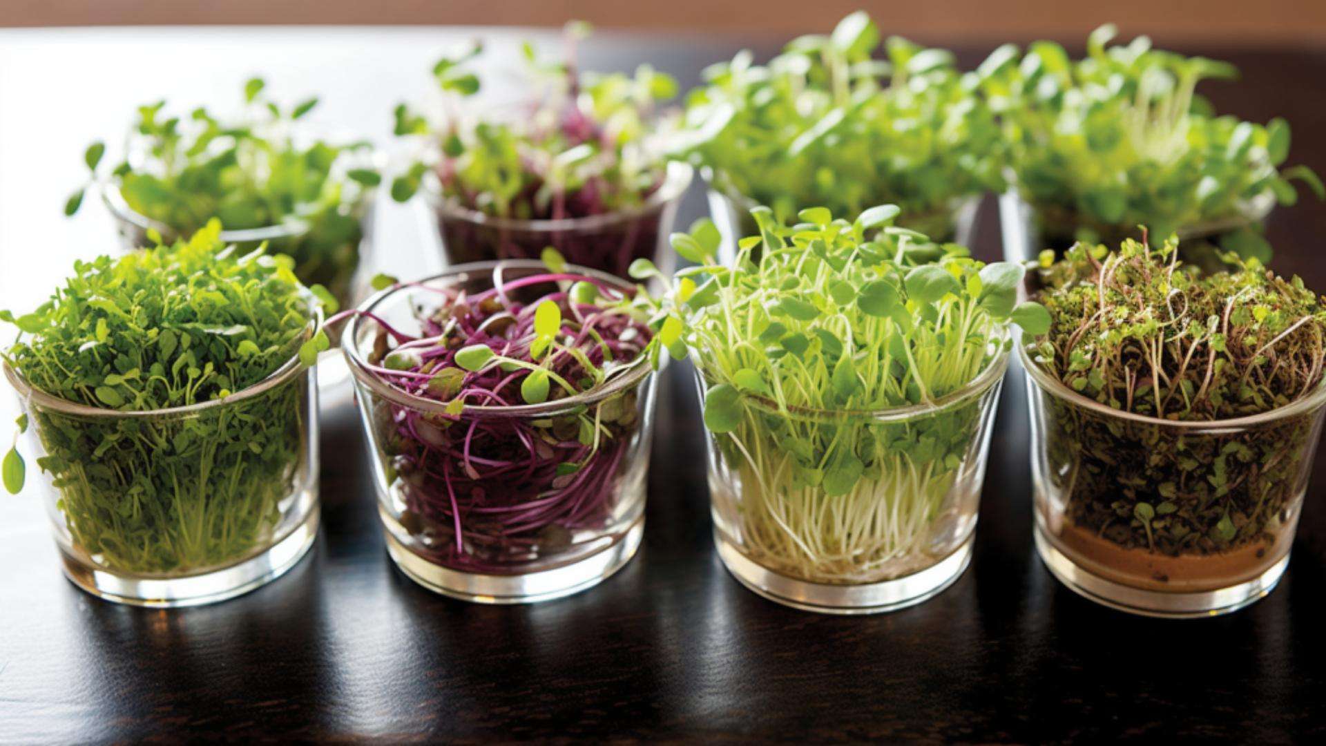 A Ranking of the Most Healthy Microgreens: Join The Green Revolution ...