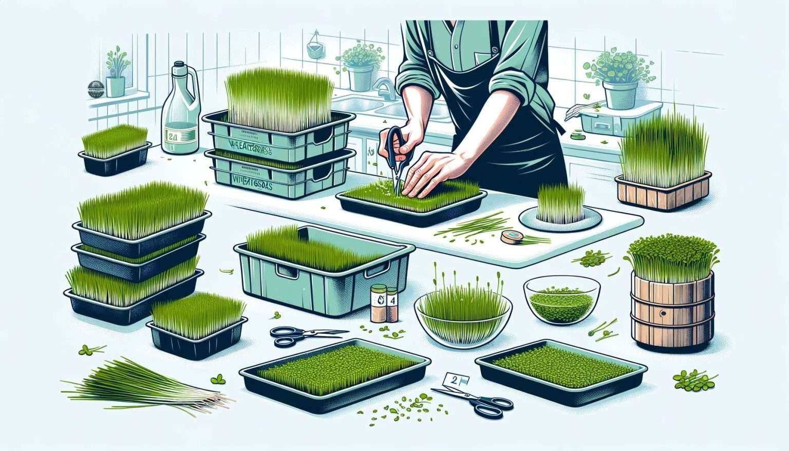 Wheatgrass Microgreens: Discover the Health Benefits of this Indoor ...