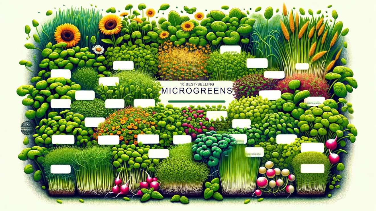 Types of Microgreens: The Definitive Guide to Growing, Harvesting, and ...